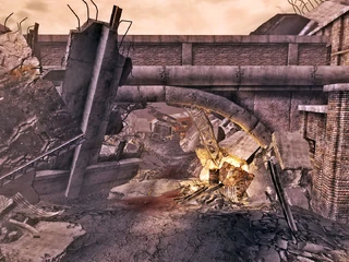 Collapsed overpass tunnel - The Vault Fallout Wiki - Everything you ...