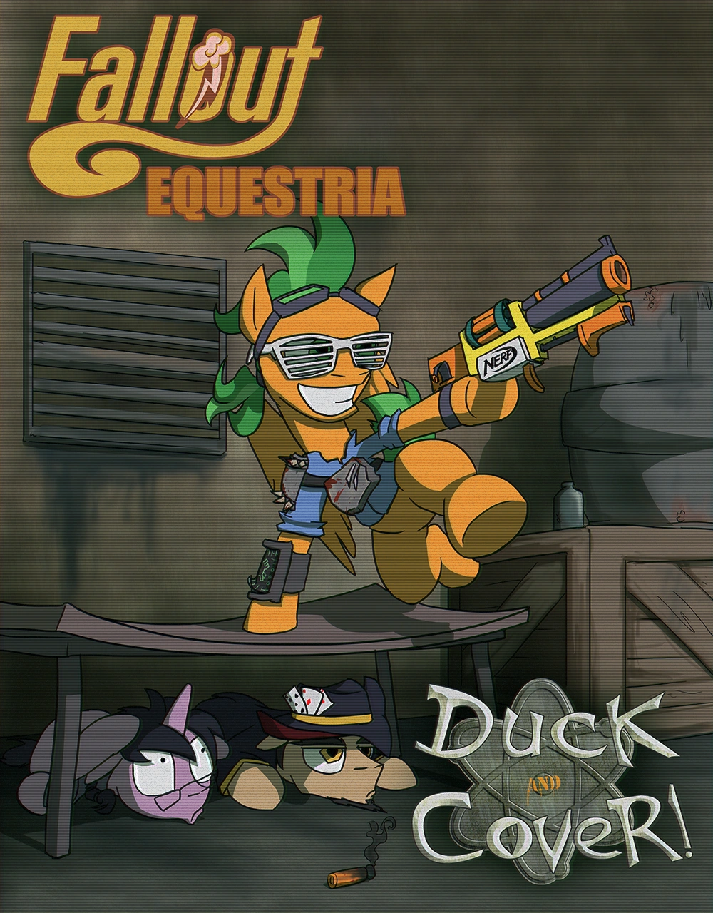 Fallout: Equestria - Duck and Cover! | Fallout: Equestria Wiki | Fandom