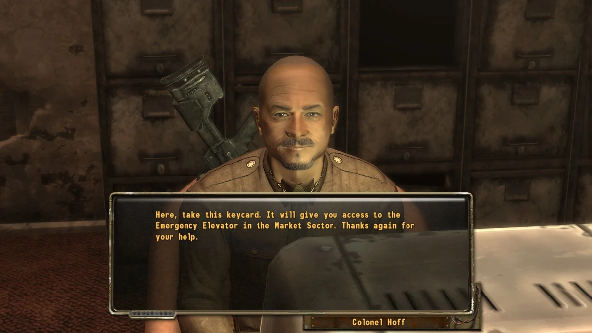 A World Of Pain/Colonel Hoff | Vault-Tec Labs | Fandom