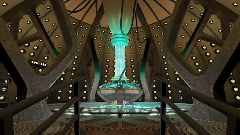 The TARDIS/Coral Console Room | Wiki Falloutwho | Fandom