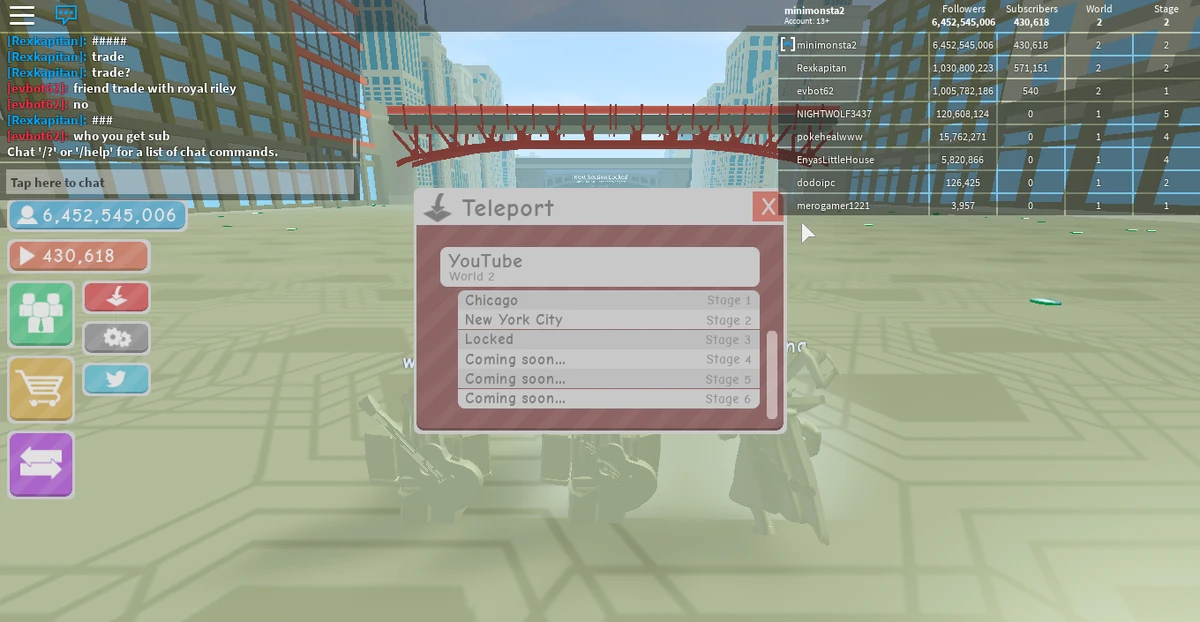 World 2 | FameSimulator Wiki | Fandom