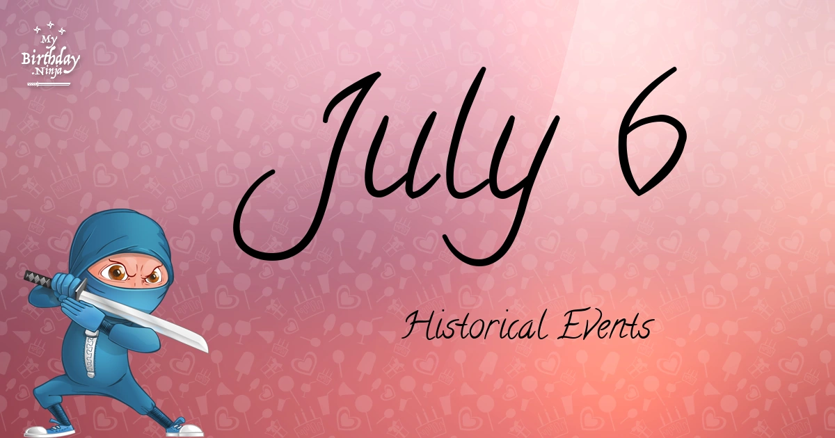 July 6th | Families 101 Wiki | Fandom