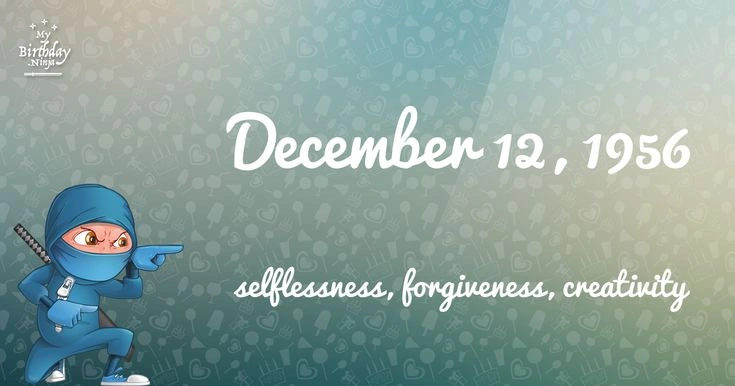 December 12, 1956 | Families 101 Wiki | Fandom