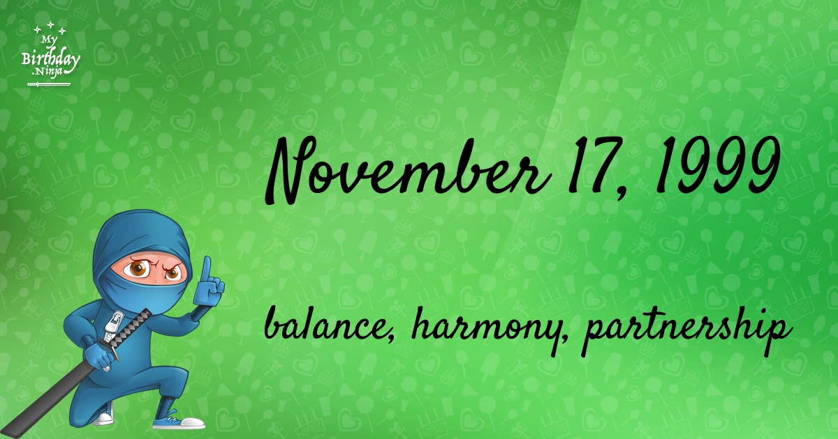 November 17, 1999 | Families 101 Wiki | Fandom