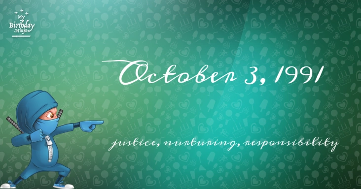 October 3, 1991 | Families 101 Wiki | Fandom