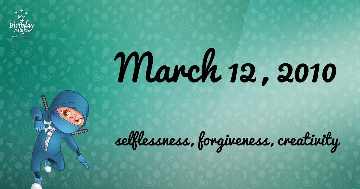 March 12, 2010 | Families 101 Wiki | Fandom
