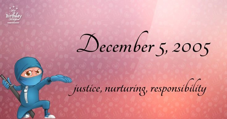 December 5, 2005 | Families 101 Wiki | Fandom