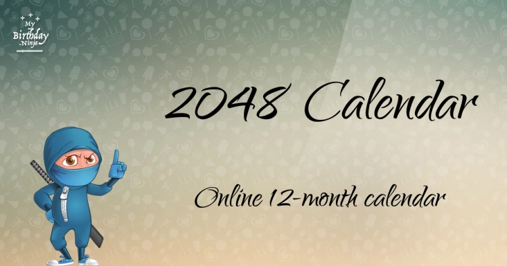 2048 Calendar | Families 101 Wiki | Fandom