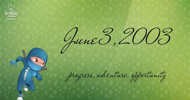 June 3, 2003 | Families 101 Wiki | Fandom