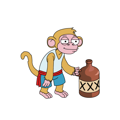 Drunky Monkey | Family Guy: The Quest for Stuff Wiki | Fandom