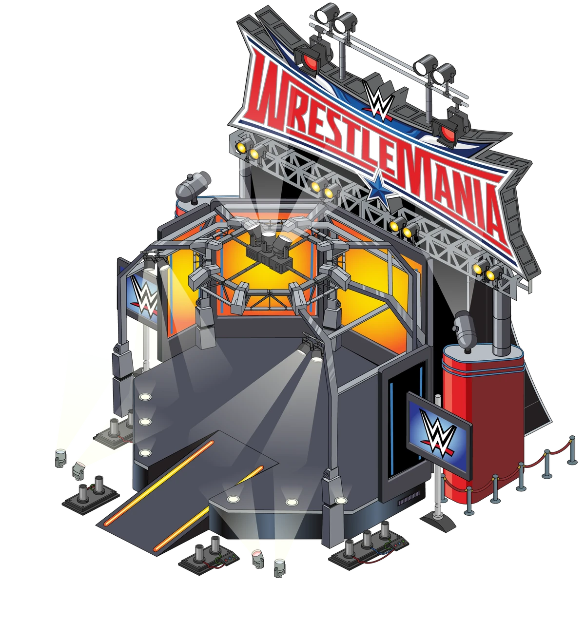 WrestleMania Entrance Ramp | Family Guy: The Quest for Stuff Wiki | Fandom