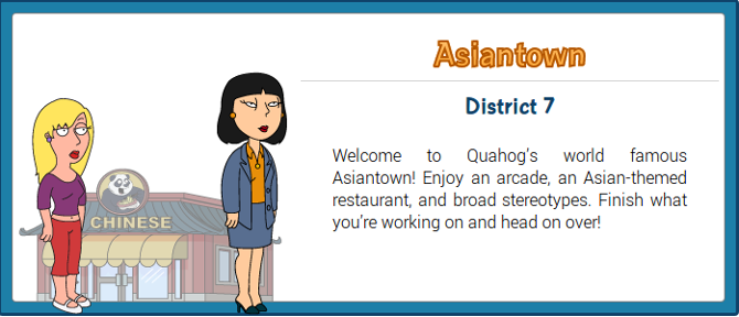 Asiantown | Family Guy: The Quest for Stuff Wiki | Fandom