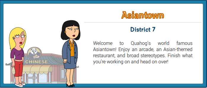 Asiantown | Family Guy: The Quest for Stuff Wiki | Fandom