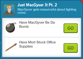 Just MacGyver It | Family Guy: The Quest for Stuff Wiki | Fandom