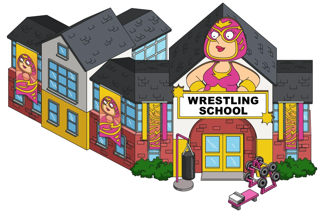 Teen Laqueefa Wrestling School | Family Guy: The Quest for Stuff Wiki ...