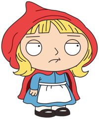 Little Red Riding Hood Stewie | Family Guy: The Quest for Stuff Wiki ...