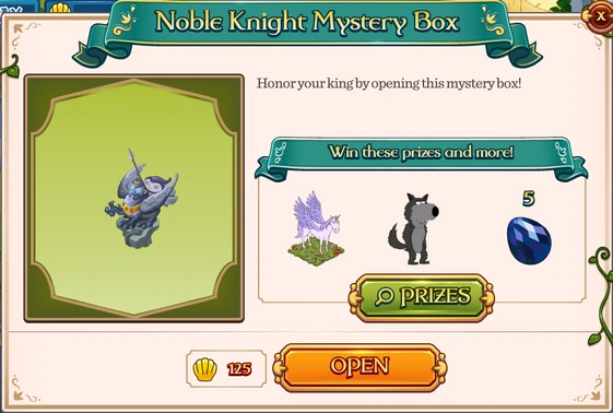 Noble Knight Mystery Box | Family Guy: The Quest for Stuff Wiki | Fandom