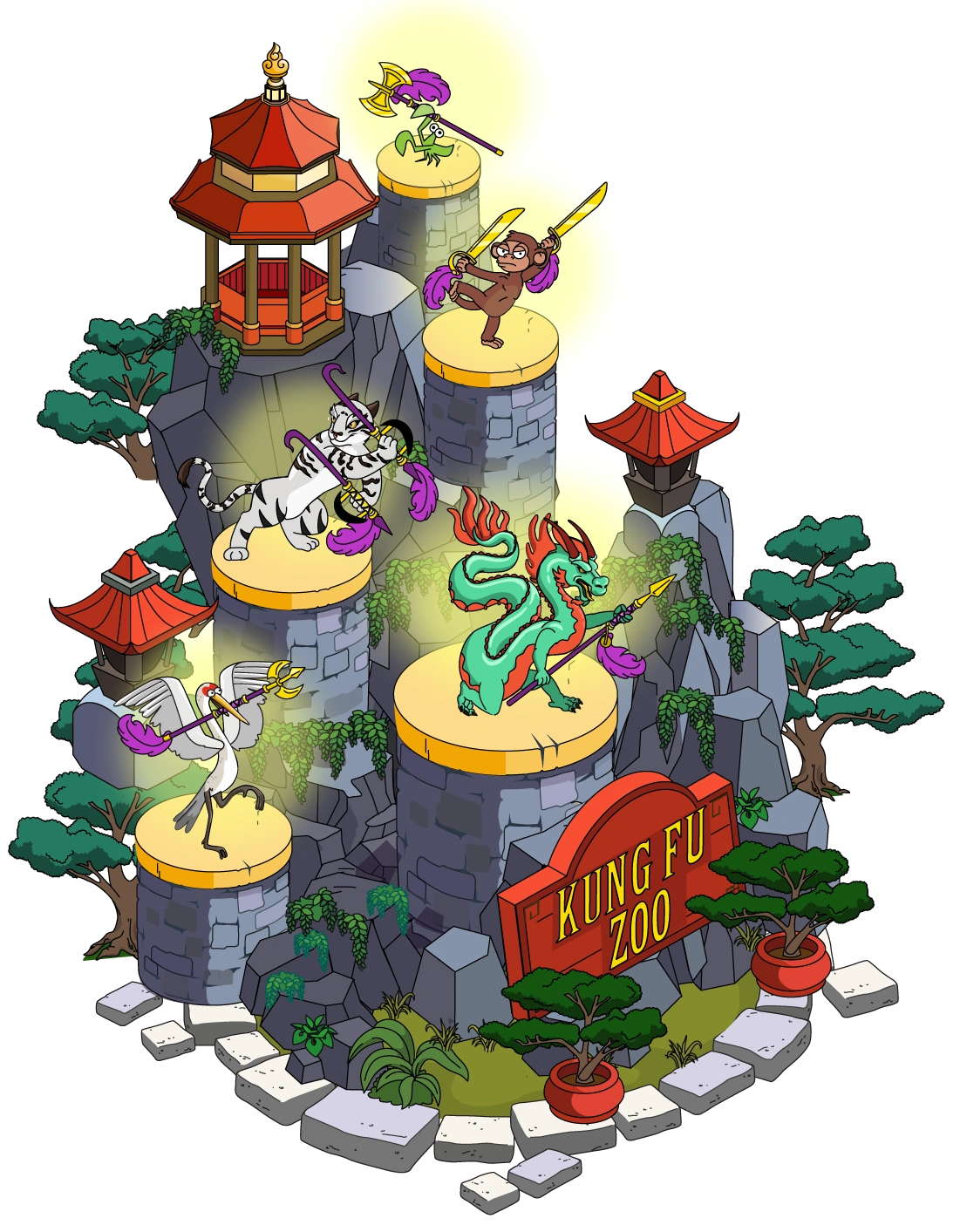 Kung Fu Zoo | Family Guy: The Quest for Stuff Wiki | Fandom