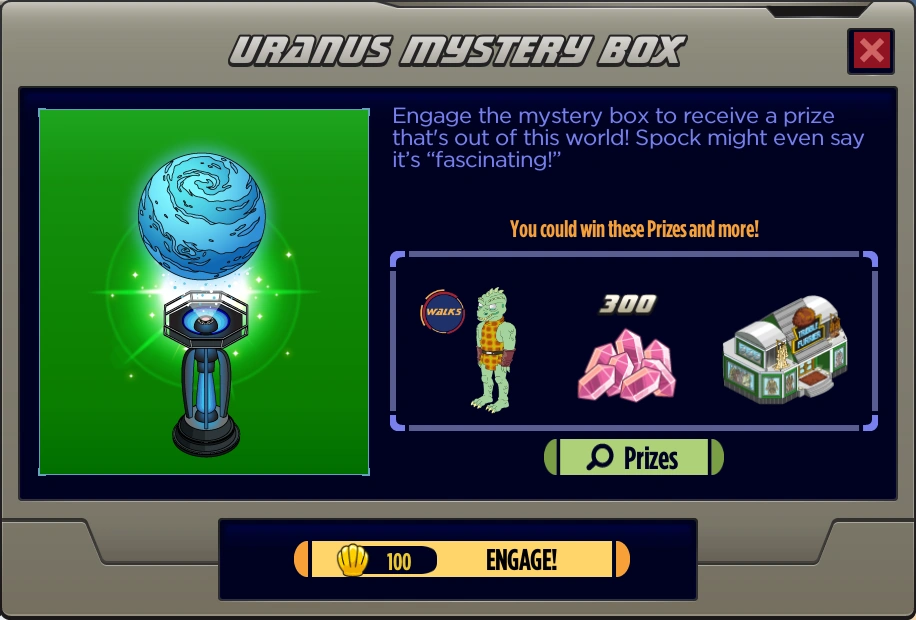 Uranus Mystery Box | Family Guy: The Quest for Stuff Wiki | Fandom