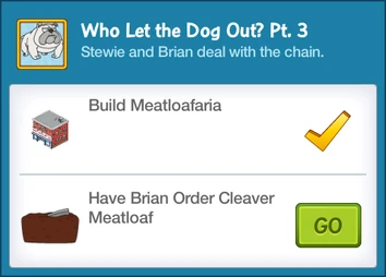 Who Let the Dog Out | Family Guy: The Quest for Stuff Wiki | Fandom