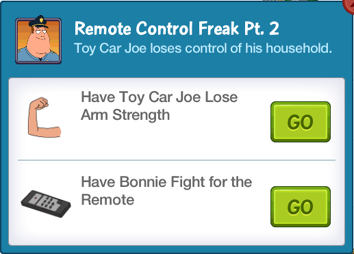 Remote Control Freak | Family Guy: The Quest for Stuff Wiki | Fandom