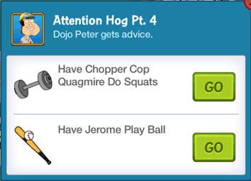 Attention Hog | Family Guy: The Quest for Stuff Wiki | Fandom