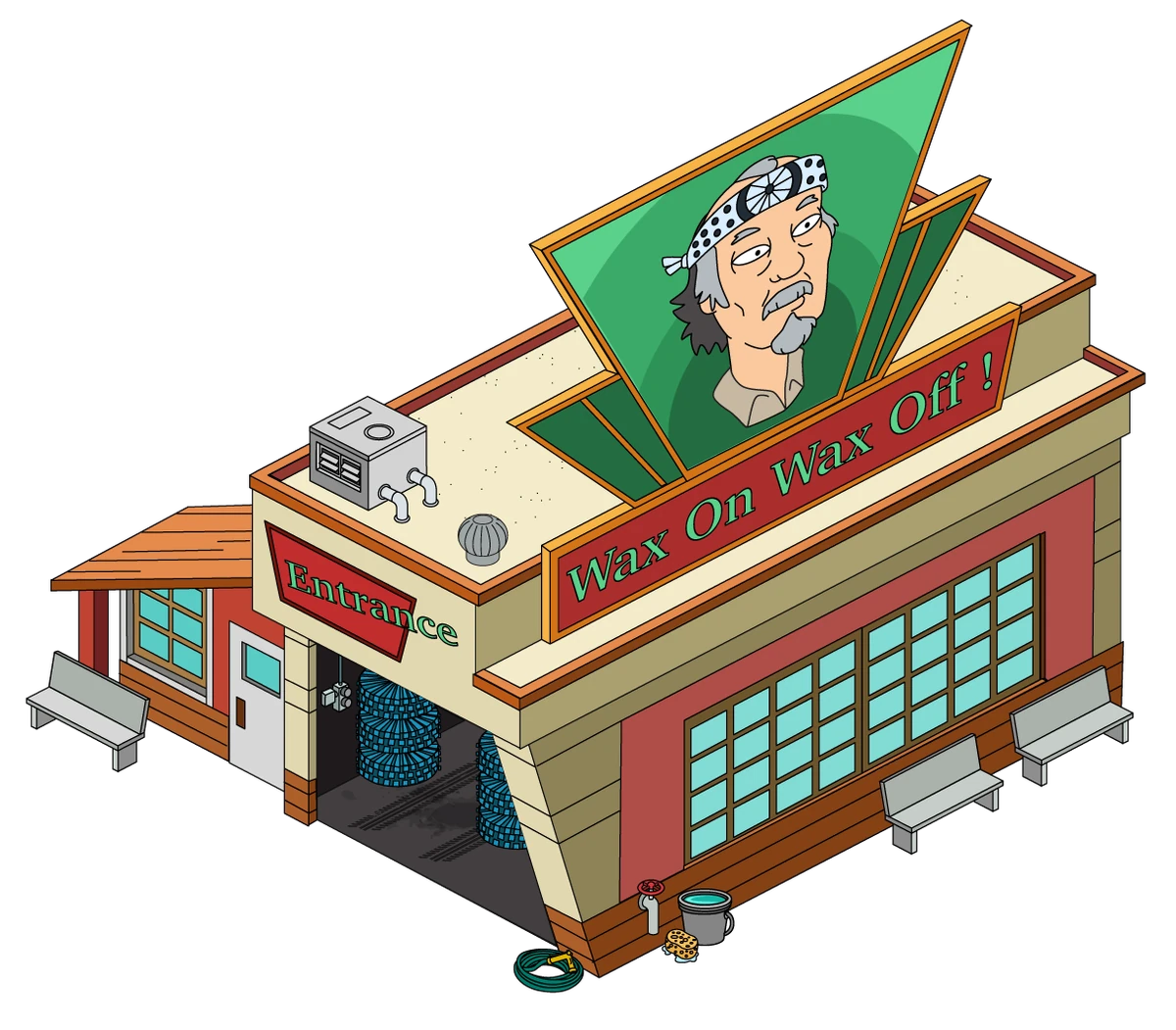 Quahog Wax On Wax Off | Family Guy: The Quest for Stuff Wiki | Fandom