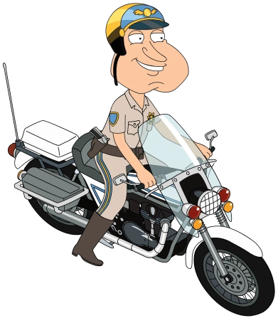 Chopper Cop Quagmire | Family Guy: The Quest for Stuff Wiki | Fandom