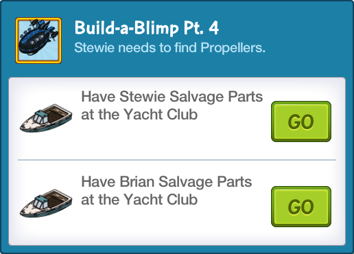 Build-a-Blimp | Family Guy: The Quest for Stuff Wiki | Fandom