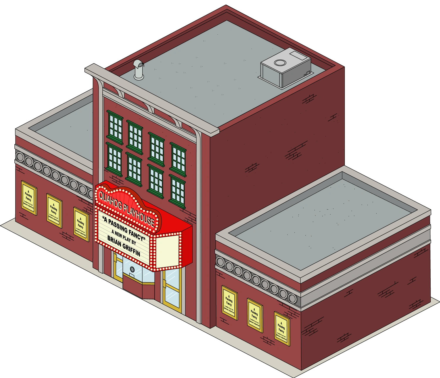 Quahog Playhouse | Family Guy: The Quest for Stuff Wiki | Fandom