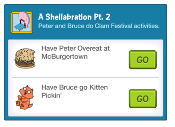 A Shellabration | Family Guy: The Quest for Stuff Wiki | Fandom