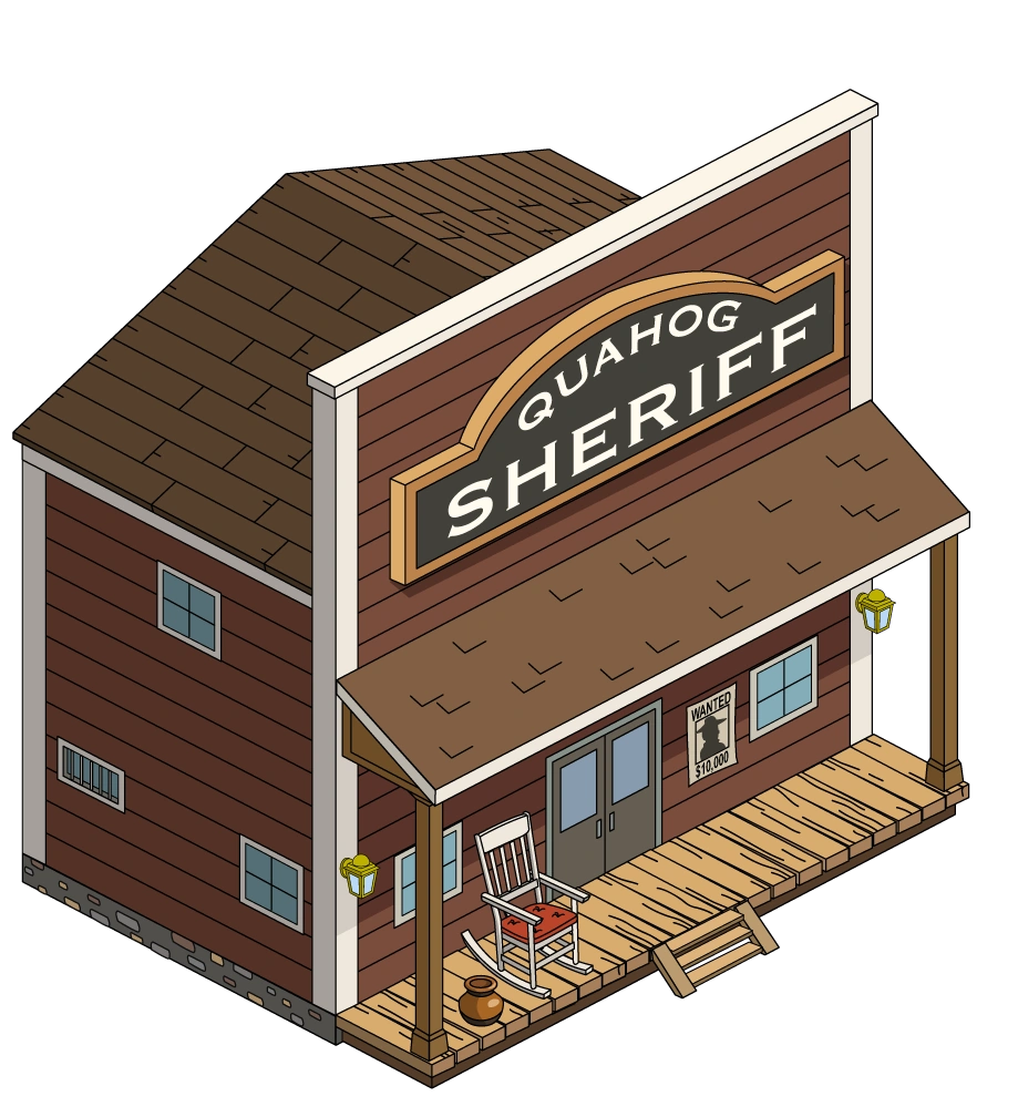 Quahog Sheriff's Station | Family Guy: The Quest for Stuff Wiki | Fandom