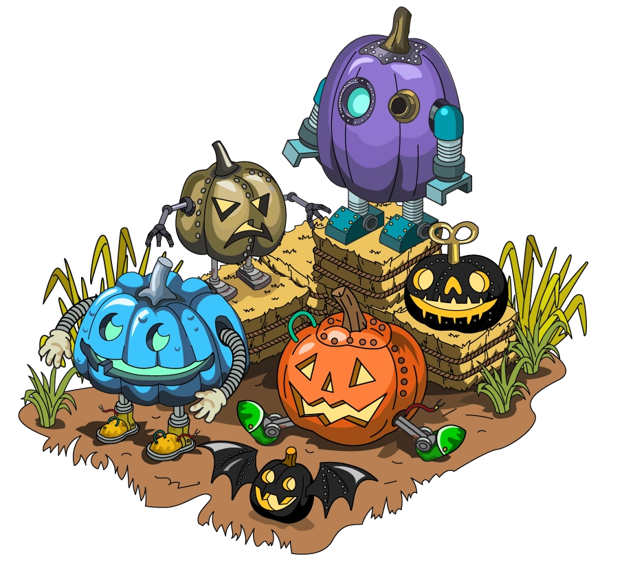 Robo-Pumpkin Patch | Family Guy: The Quest for Stuff Wiki | Fandom