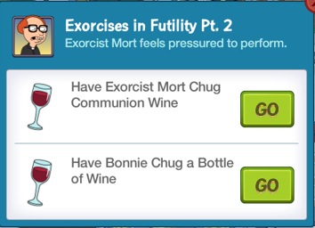 Exorcises in Futility | Family Guy: The Quest for Stuff Wiki | Fandom