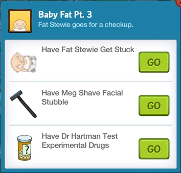 Baby Fat | Family Guy: The Quest for Stuff Wiki | Fandom