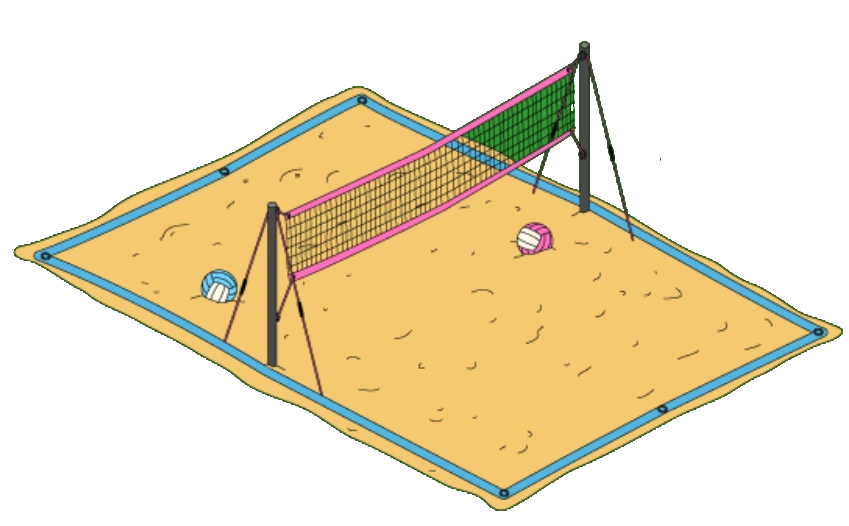 Kool-Aid Beach Volleyball Court | Family Guy: The Quest for Stuff Wiki ...