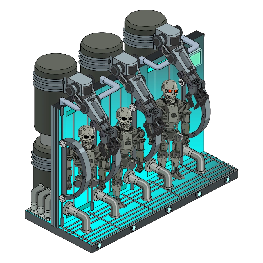 Terminator Assembly Line | Family Guy: The Quest for Stuff Wiki | Fandom