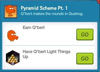 Pyramid Scheme | Family Guy: The Quest for Stuff Wiki | Fandom