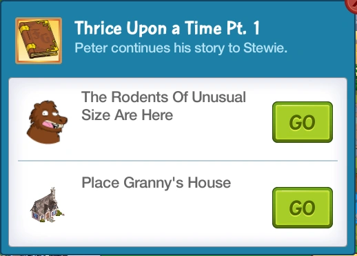 Thrice Upon a Time | Family Guy: The Quest for Stuff Wiki | Fandom