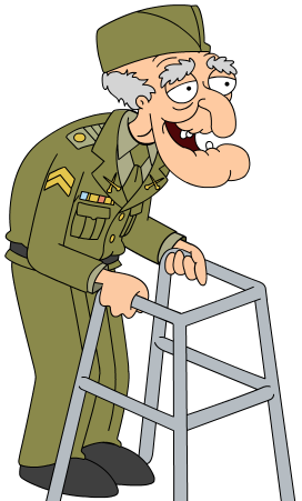 Veteran Herbert | Family Guy: The Quest for Stuff Wiki | Fandom