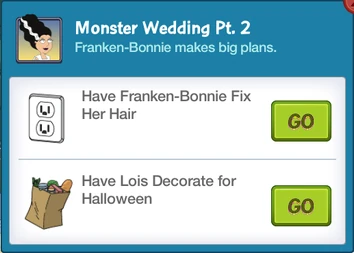 Monster Wedding | Family Guy: The Quest for Stuff Wiki | Fandom