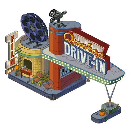 Quahog Drive-In Entrance | Family Guy: The Quest for Stuff Wiki | Fandom
