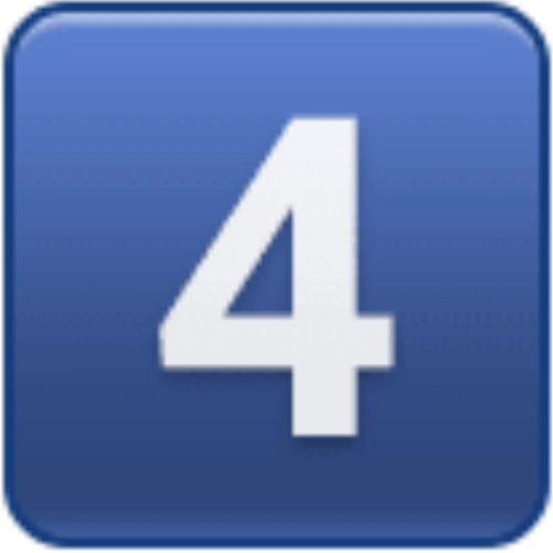 Keycap Digit Four Emoji | FamilyFun Wiki | Fandom