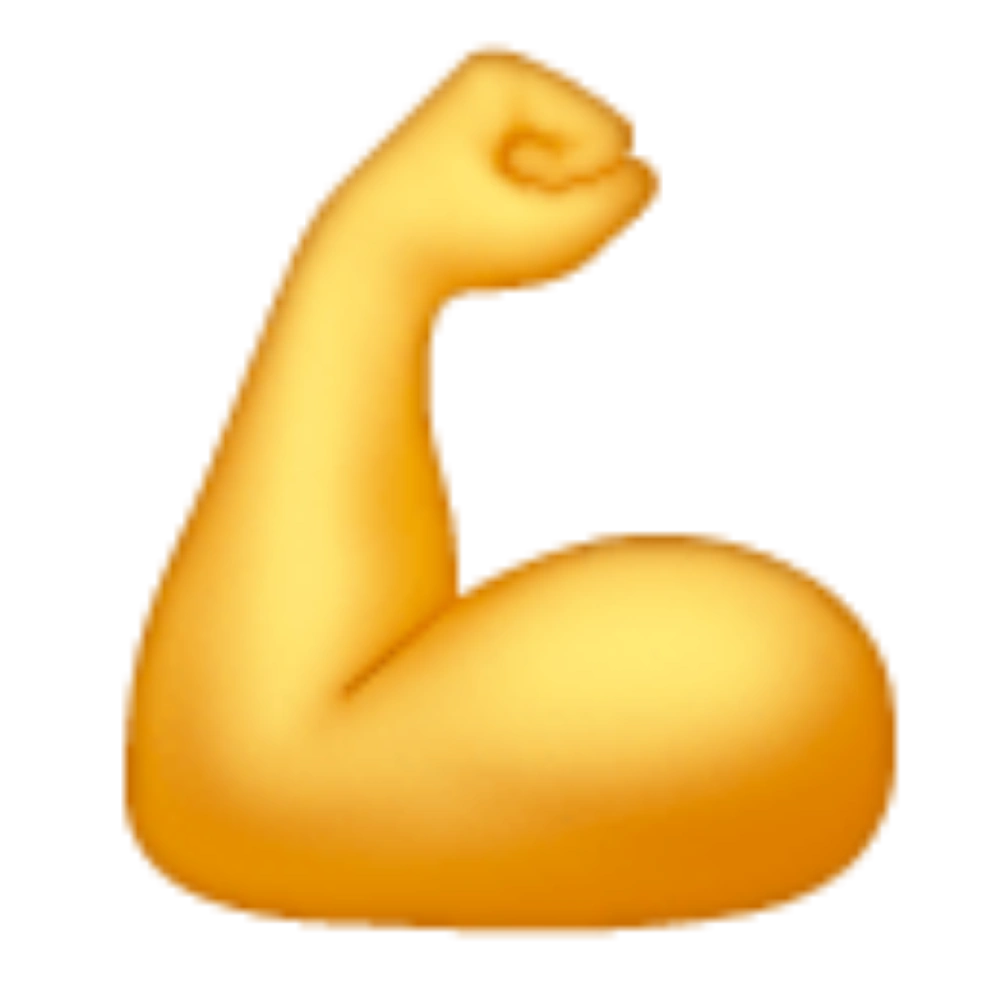 Flexed Biceps Emoji | FamilyFun Wiki | Fandom