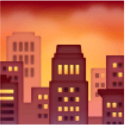 Cityscape at Dusk Emoji | FamilyFun Wiki | Fandom