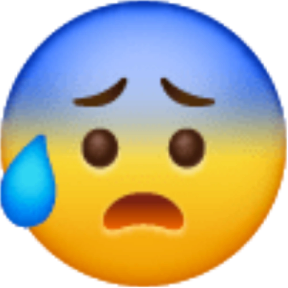 Anxious Face Emoji | FamilyFun Wiki | Fandom
