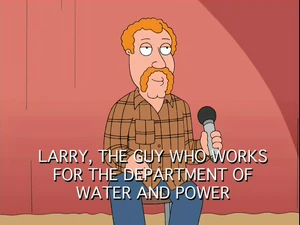 Larry (Airport '07) | Family Guy Wiki | Fandom