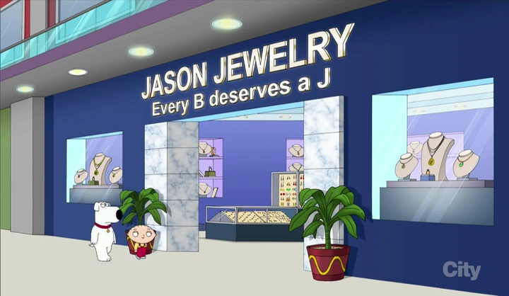 Jason Jewelry | Family Guy Wiki | Fandom