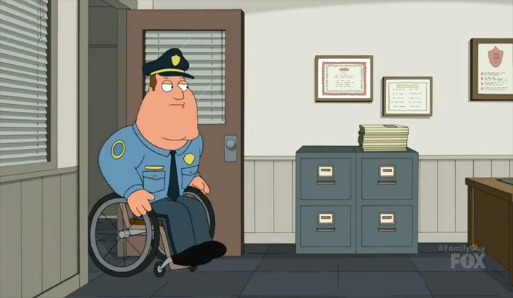 Cop and a Half-Wit/Goofs | Family Guy Wiki | Fandom