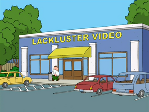 Lackluster Video | Family Guy Wiki | Fandom
